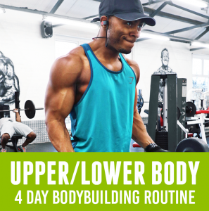 4 Day Training Workout Routine to Lose Fat & Gain Muscle!